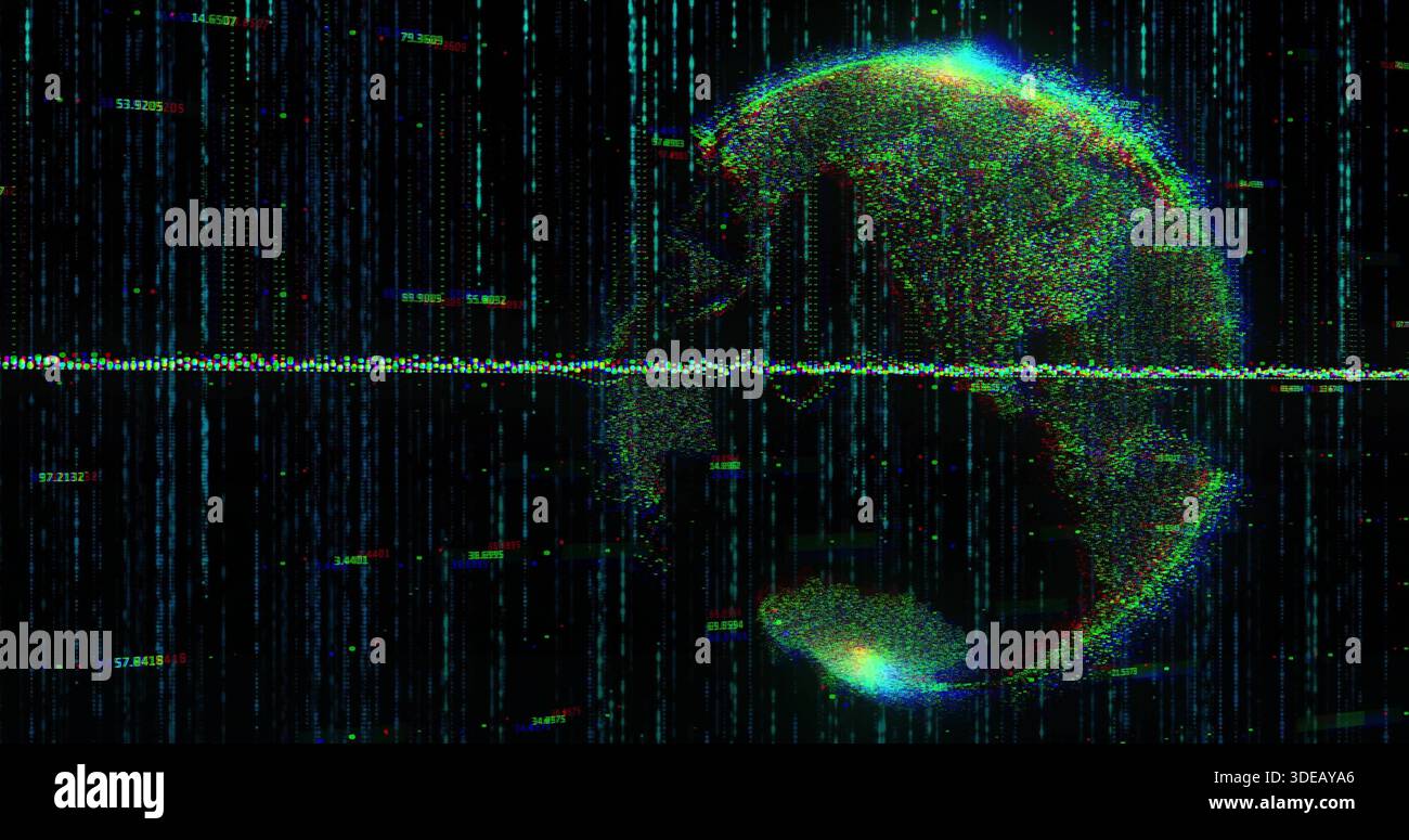 Rotating rgb point cloud hi-res stock photography and images - Alamy