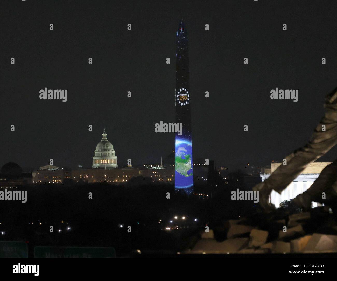 Illumination of America event marking AmericaÕs 250th anniversary In ...