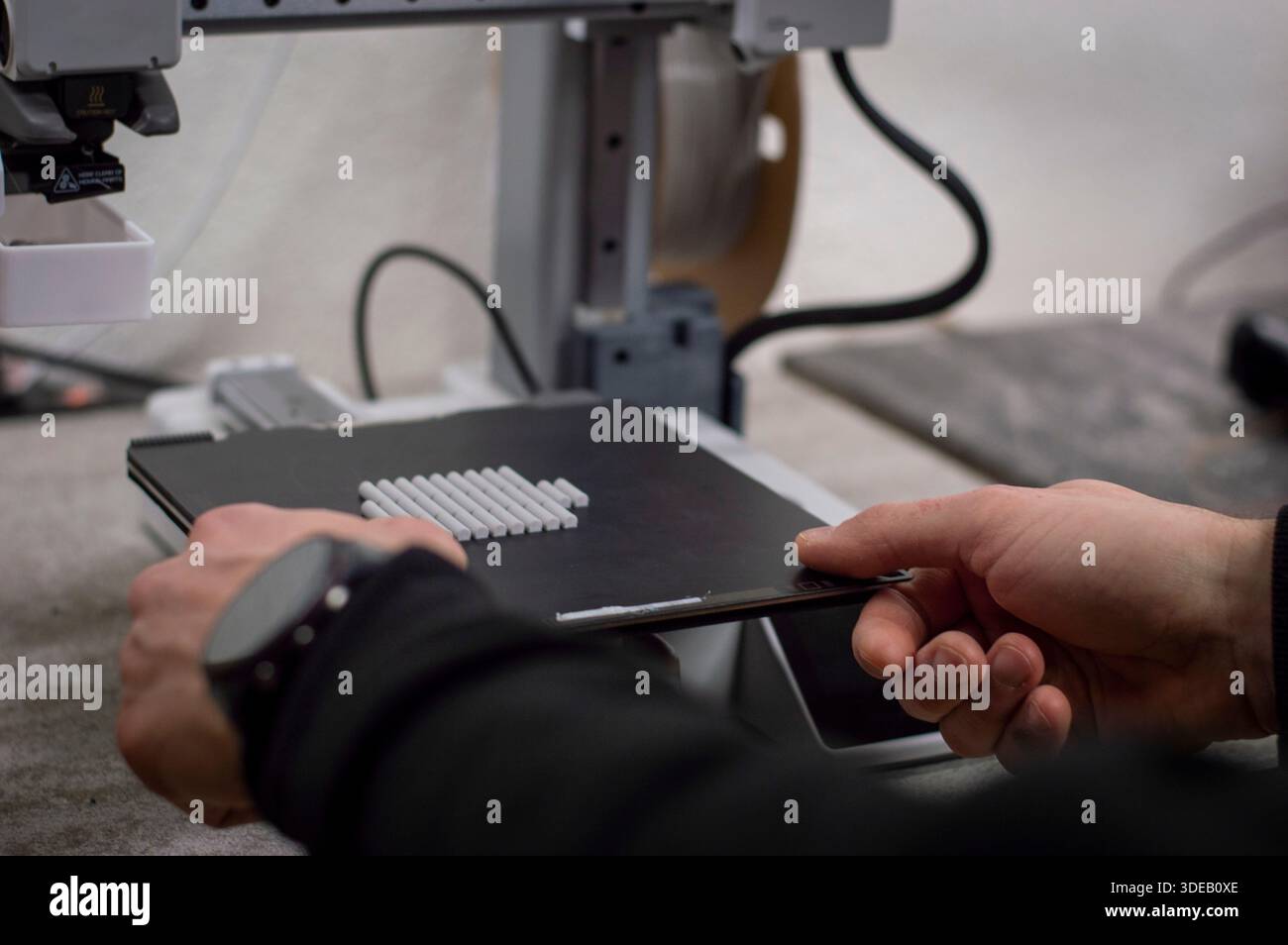3d diy printer printing parts hi-res stock photography and images - Alamy