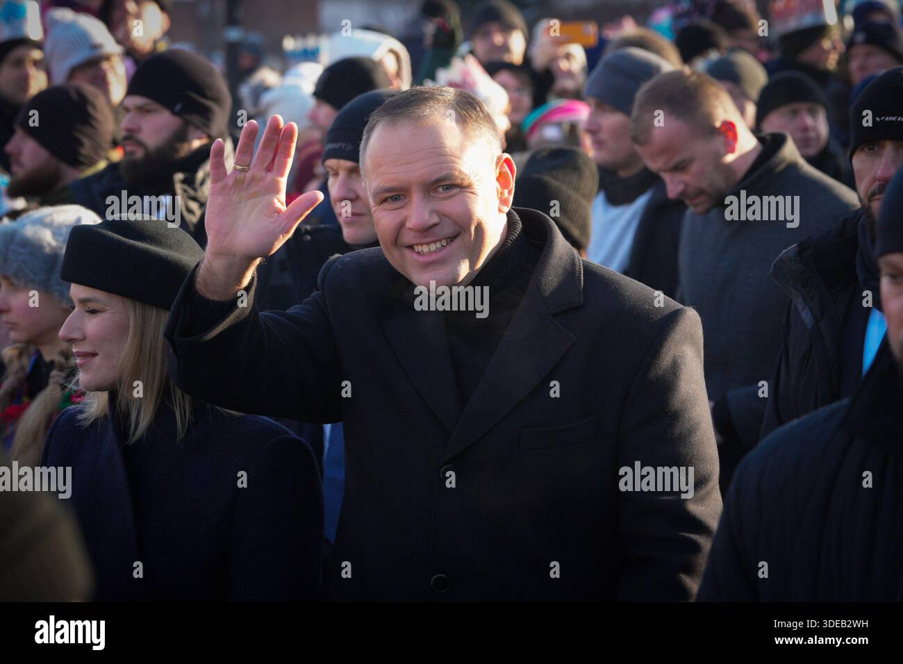 Polish President Karol Nawrocki is seen during the Three Kings ...