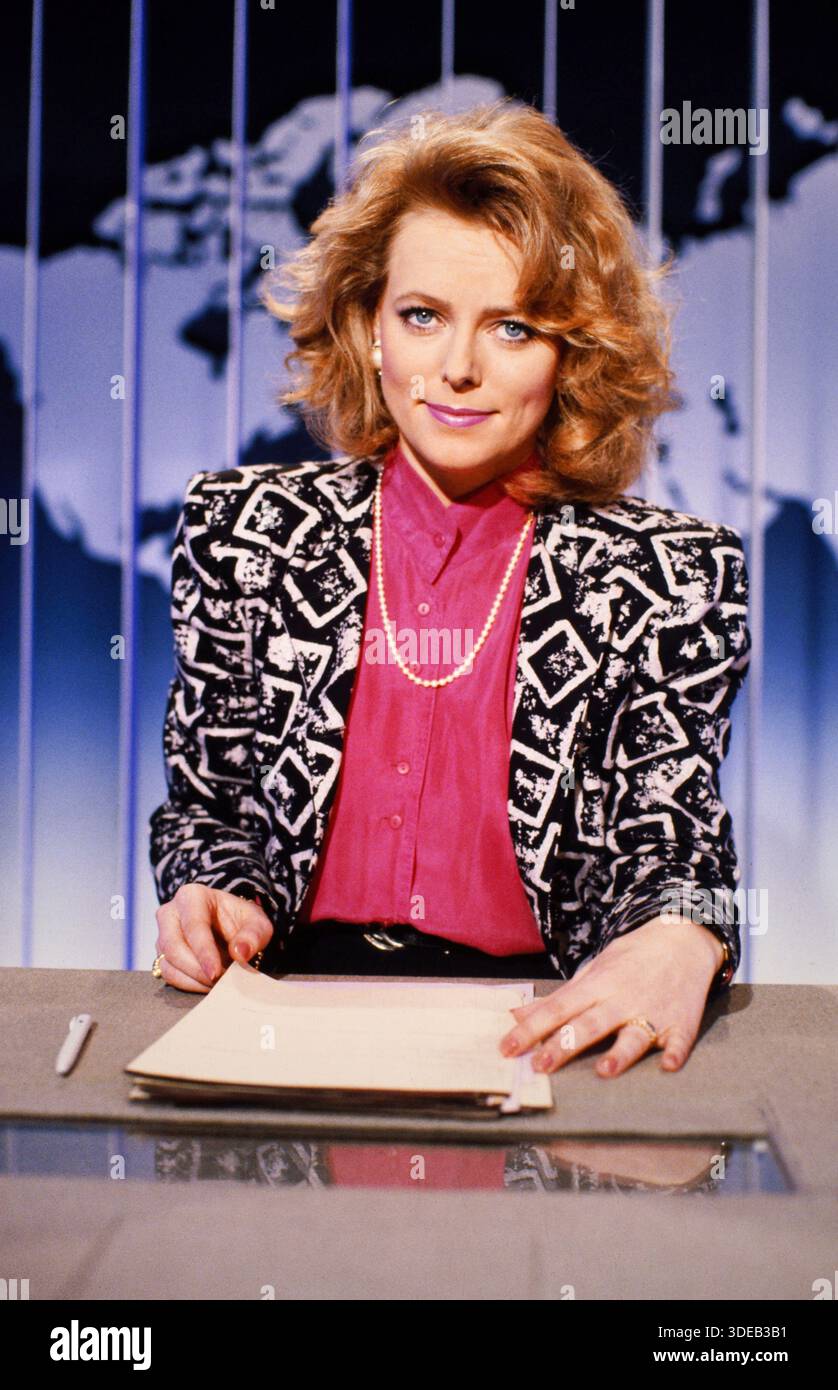 Eva Herman, Nachrichtensprecherin der ARD Tagesschau, Portrait im NDR ...