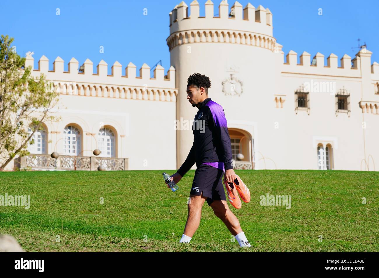 Anderlecht's Nathan Saliba pictured at a training session at the winter ...
