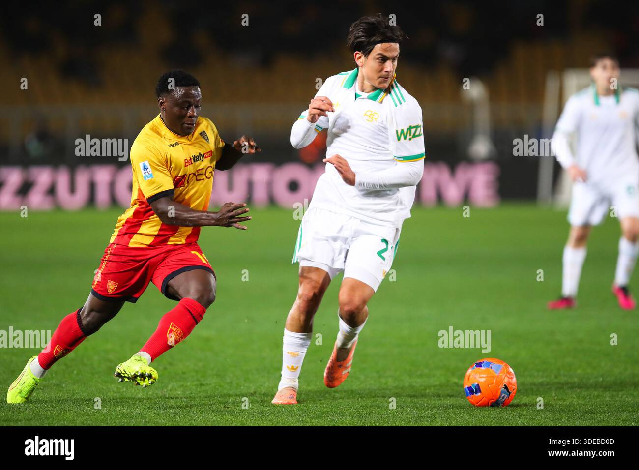 Paulo Dybala of AS Roma in action during the serie A match between US ...