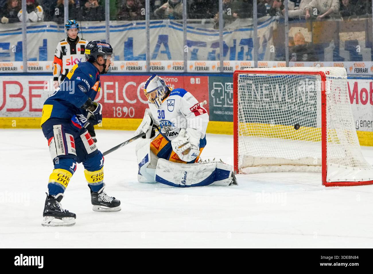 06/01/2026, Ambri, Gottardo Arena, NL: HC Ambri-Piotta - EV Zug, #77 ...