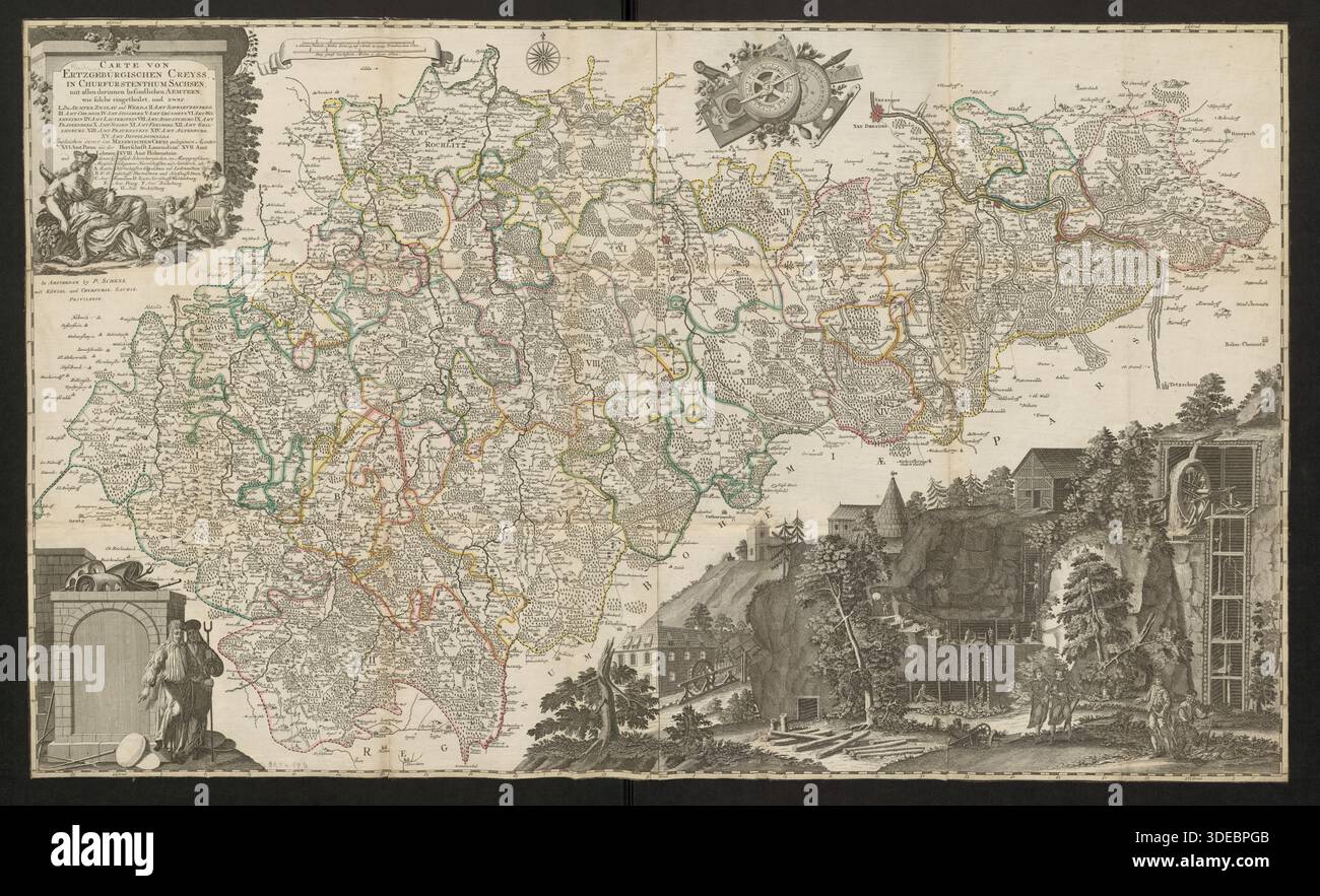 1757 world map hi-res stock photography and images - Alamy