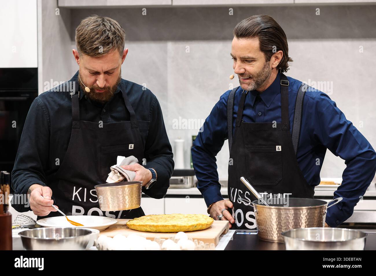 January 6, 2026: (L-R) Celebrity Chef Bryan Voltaggio and Marcel ...