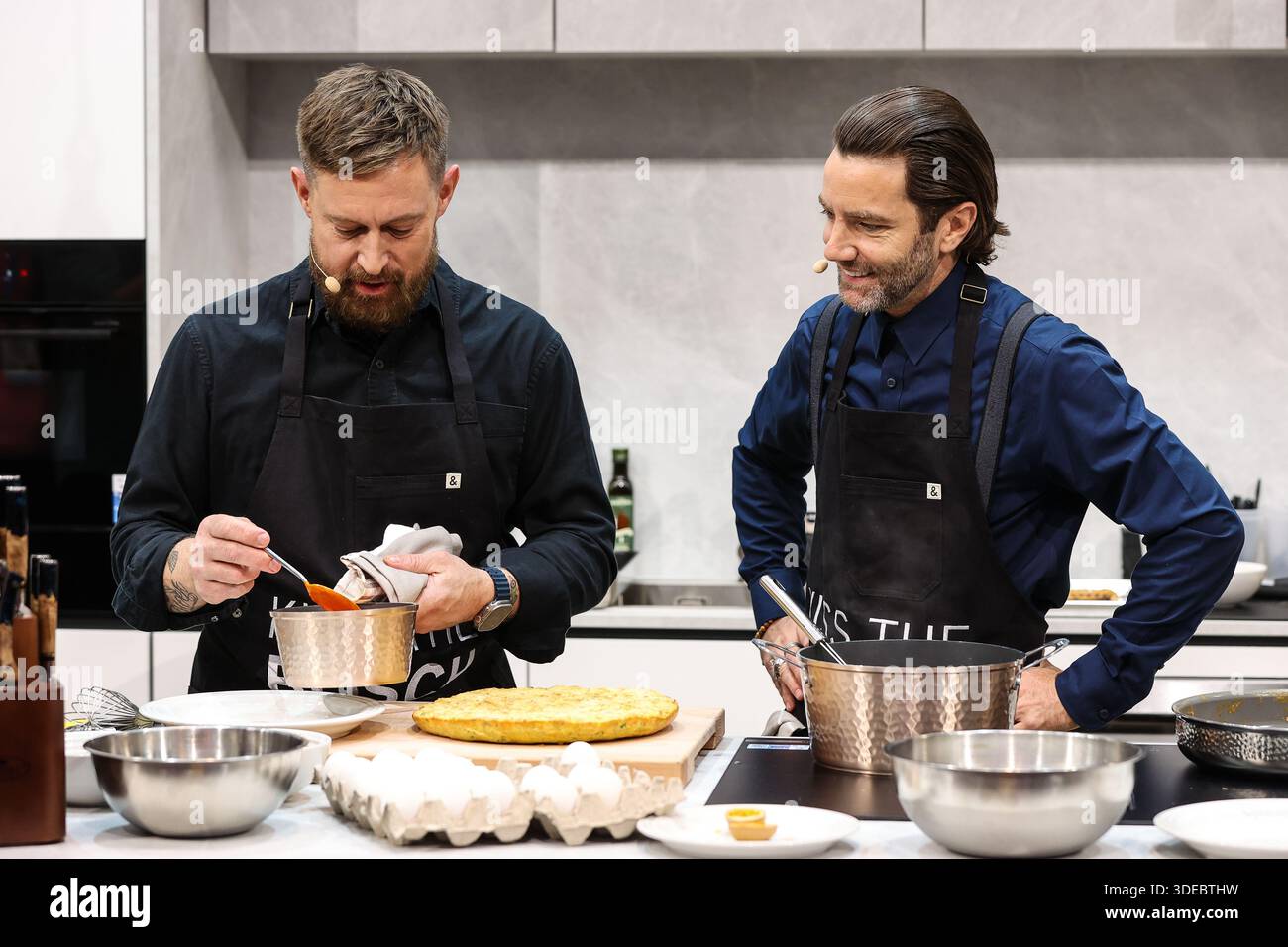January 6, 2026: (L-R) Celebrity Chef Bryan Voltaggio and Marcel ...