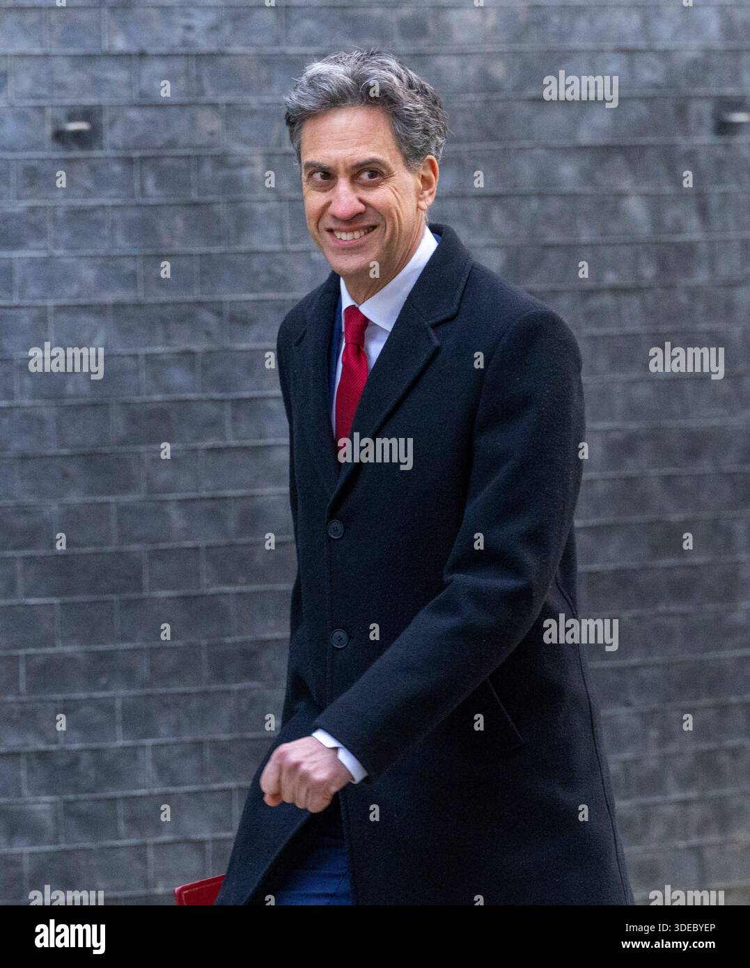 London, UK 6th Jan 2026 Ed Miliband, Secretary of State for Energy ...