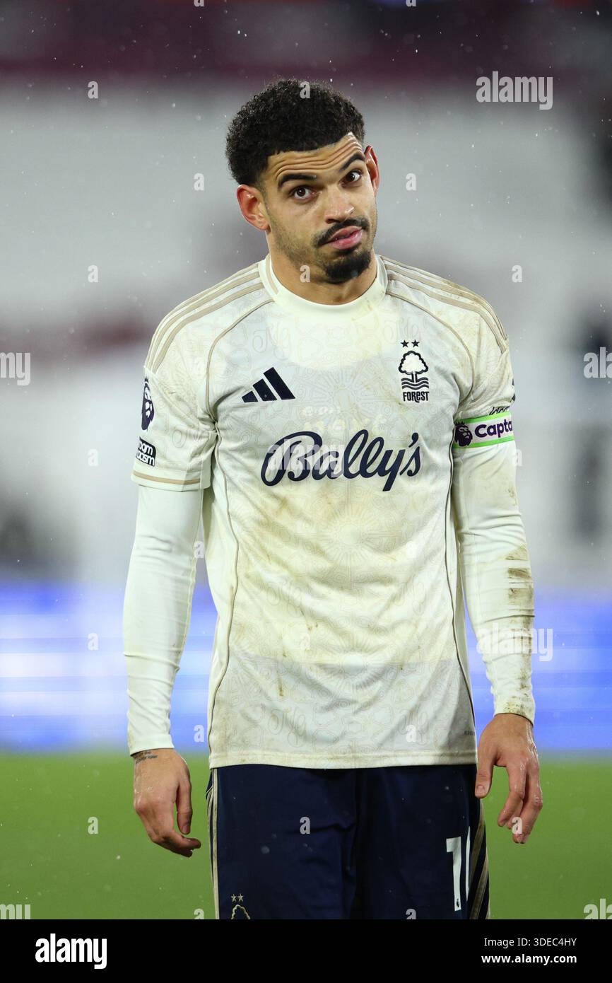 LONDON, UK - 6th Jan 2026: Morgan Gibbs-White of Nottingham Forest ...