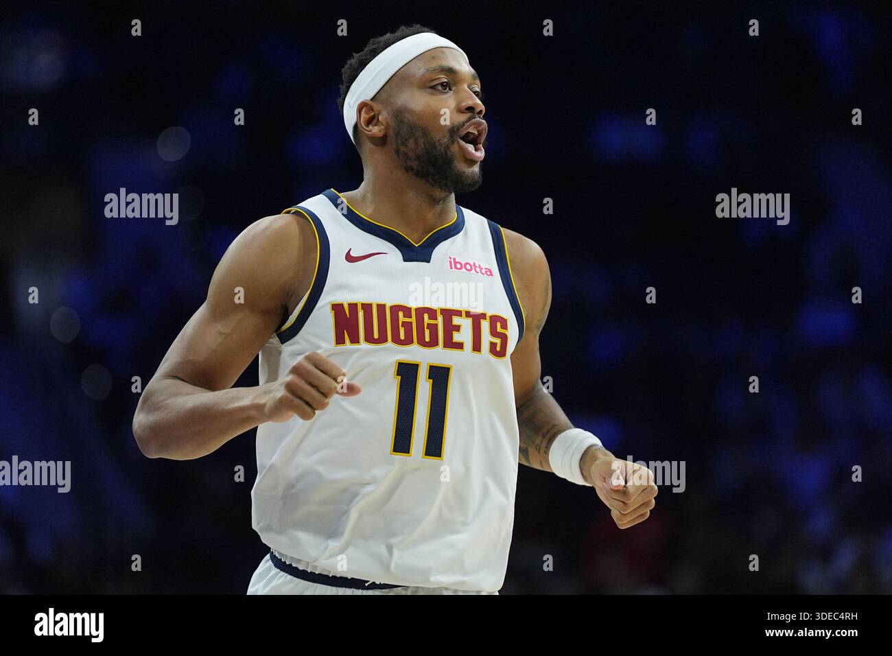 Denver Nuggets' Bruce Brown in action during an NBA basketball game ...