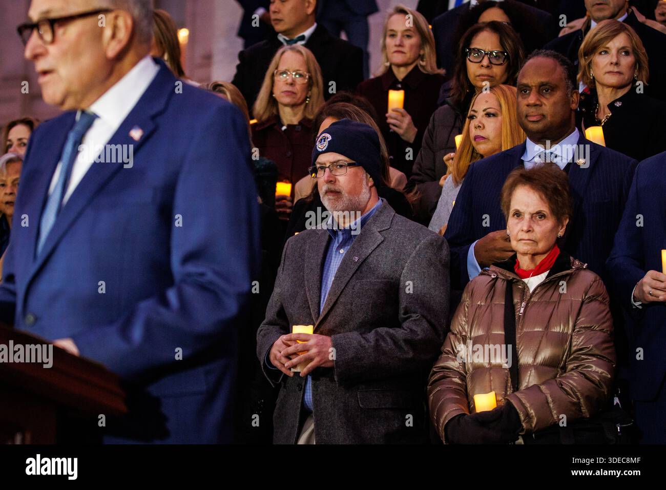 Ken Sicknick (center) and Gladys Sicknick (right), the brother and ...