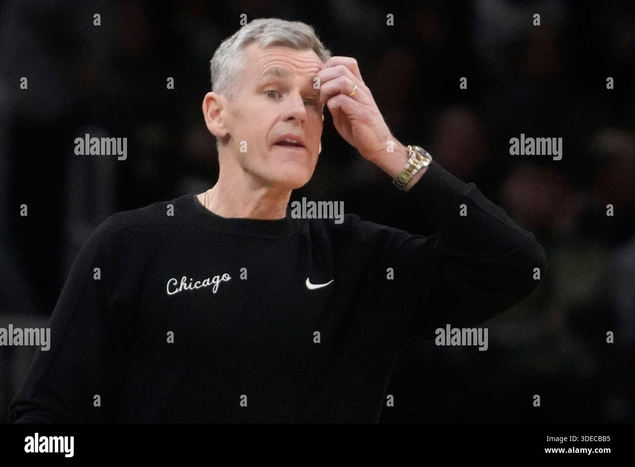 Chicago Bulls head coach Billy Donovan during an NBA basketball game ...