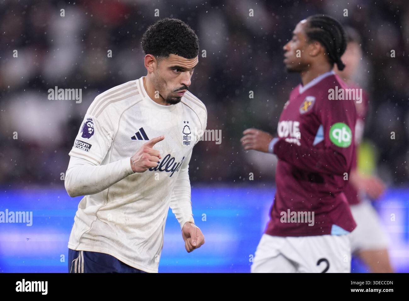 Morgan Gibbs-White of Nottingham Forest celebrates goal during the ...