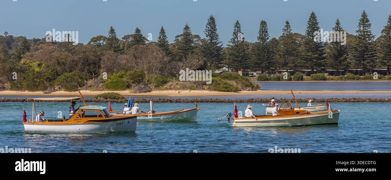 Narooma Boats Afloat, wooden boat festival , 2/11/25 Stock Photo - Alamy