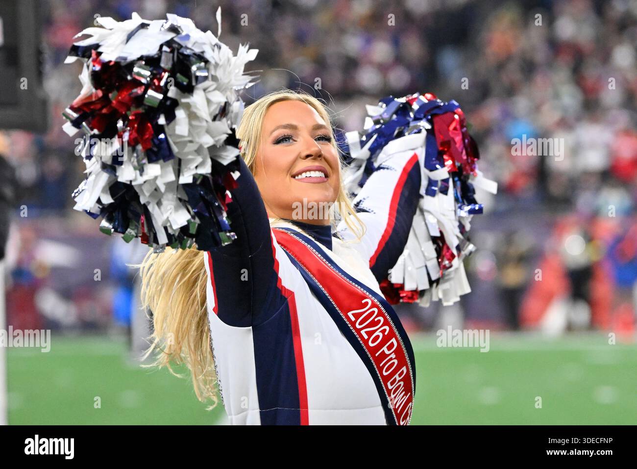 Jan 4, 2026; Foxboro, Massachusetts, USA; A New England Patriots ...