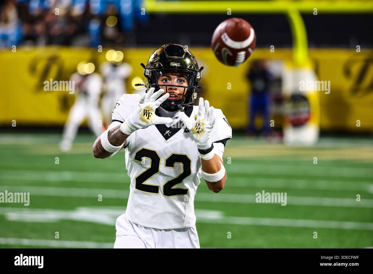 January 2, 2026: Wake Forest University defensive back Myles Turpin (22 ...