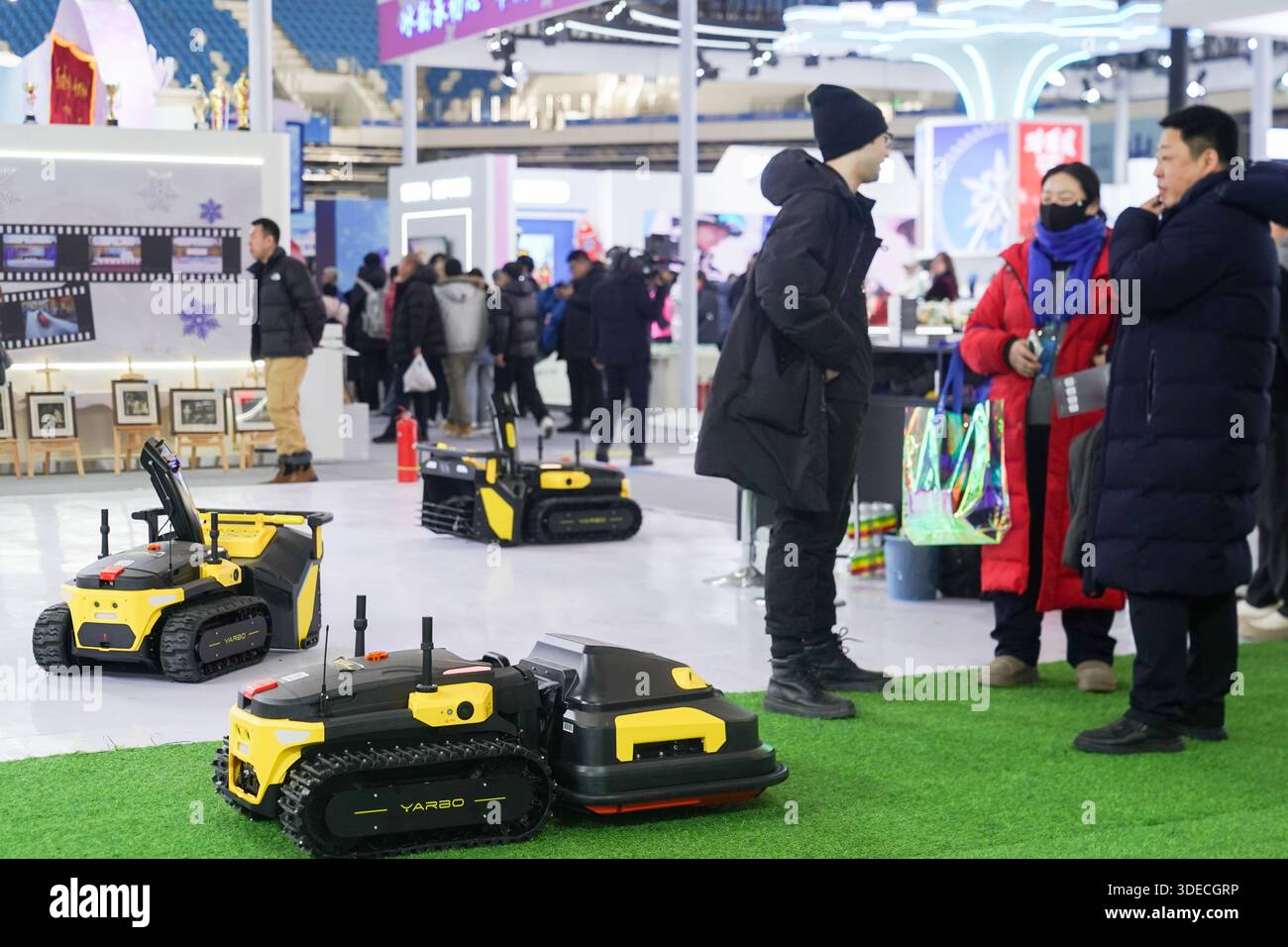 Harbin,China.6th January 2026. The 2026 Harbin International Ice and ...
