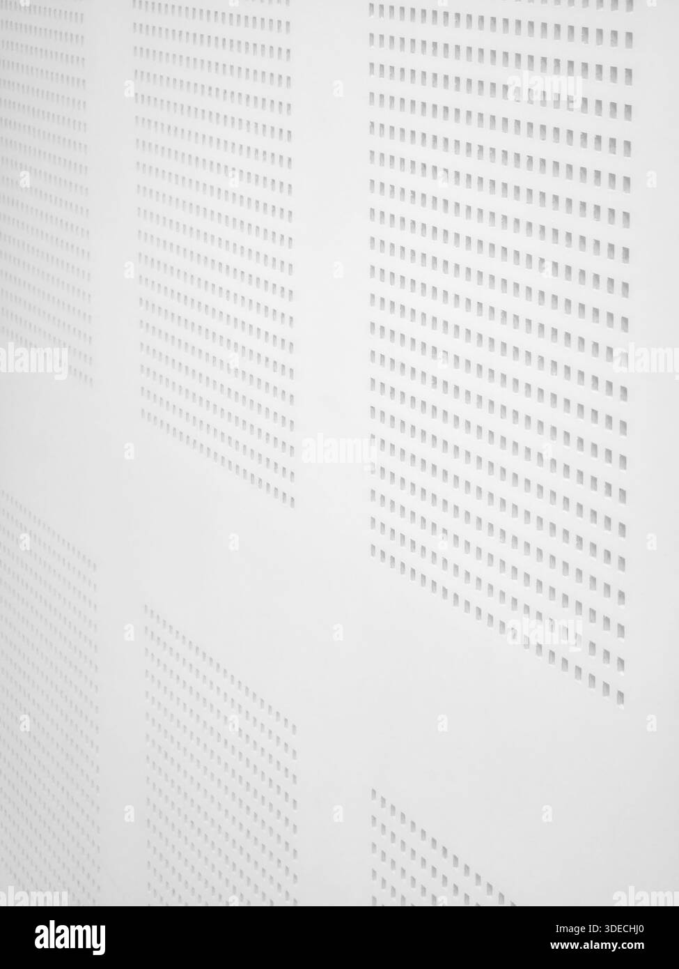Minimal grid white wall Black and White Stock Photos & Images - Alamy