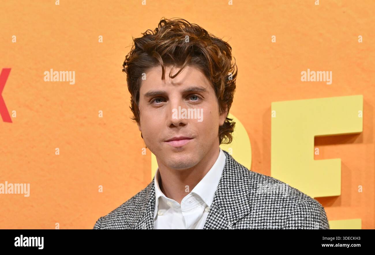 Lukas Gage arriving to Netflix’’s “People We Meet On Vacation ...