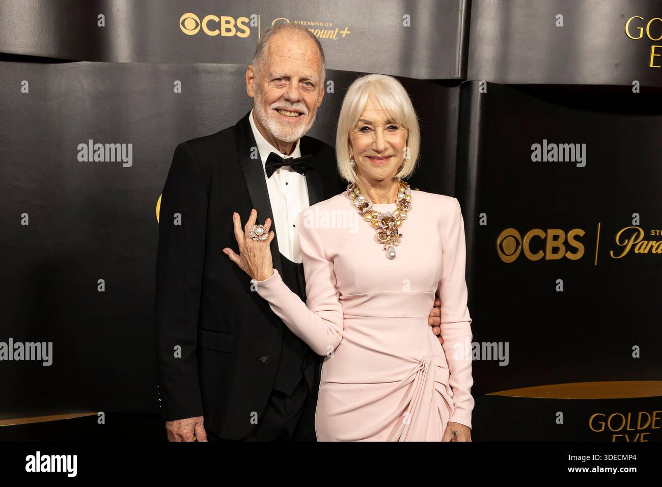 Taylor Hackford and Helen Mirren attend the arrivals of Golden Eve: The ...