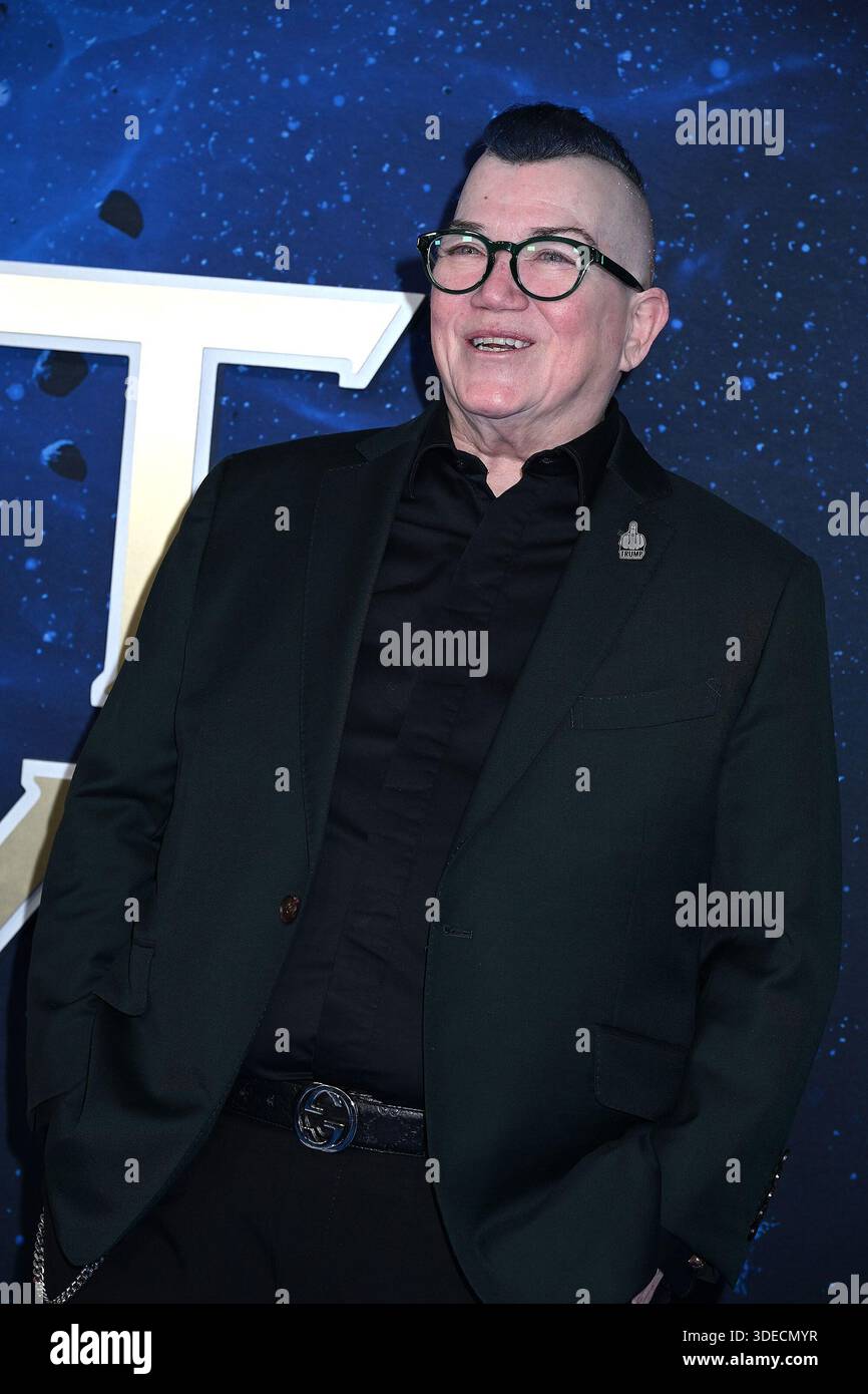 Lea Delaria attends the STAR TREK: STARFLEET ACADEMY World Premiere at ...