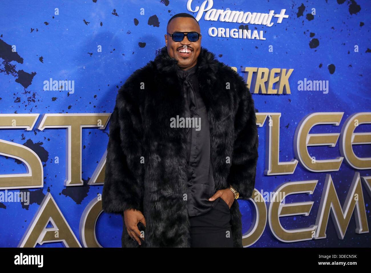 Thaddeus Coates attends the Paramount+ original series world premiere ...