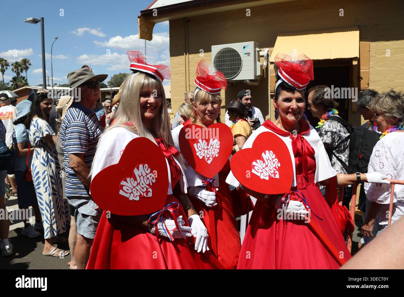 Parkes, NSW, Australia. 7th January 2026. The Elvis Express train from ...