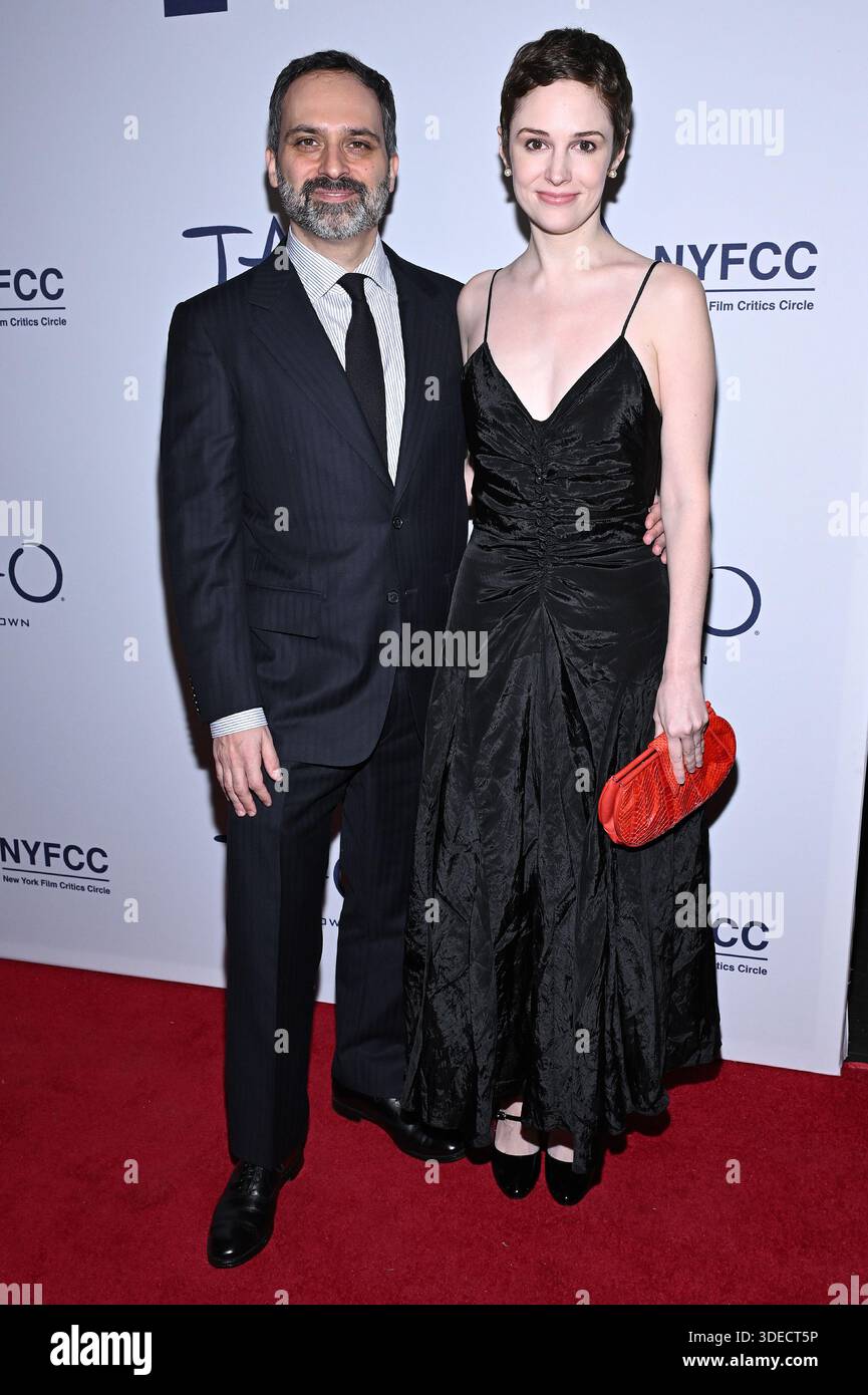 New York, USA. 06th Jan, 2026. (L-R) Jon Dieringer and Hanna Edible ...