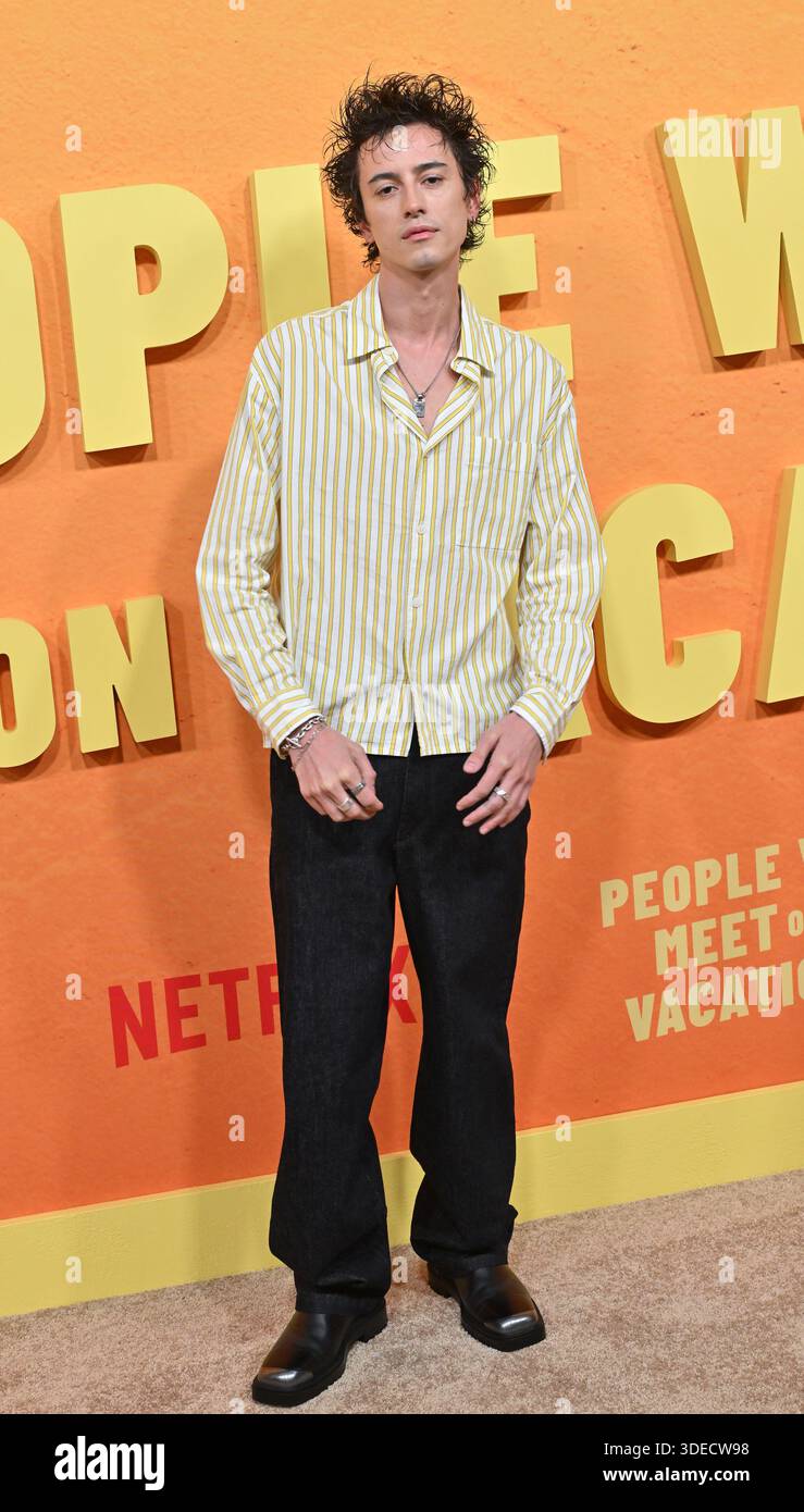 Hollywood, USA. 06th Jan, 2026. Lucas Machado arriving to Netflix''s ...