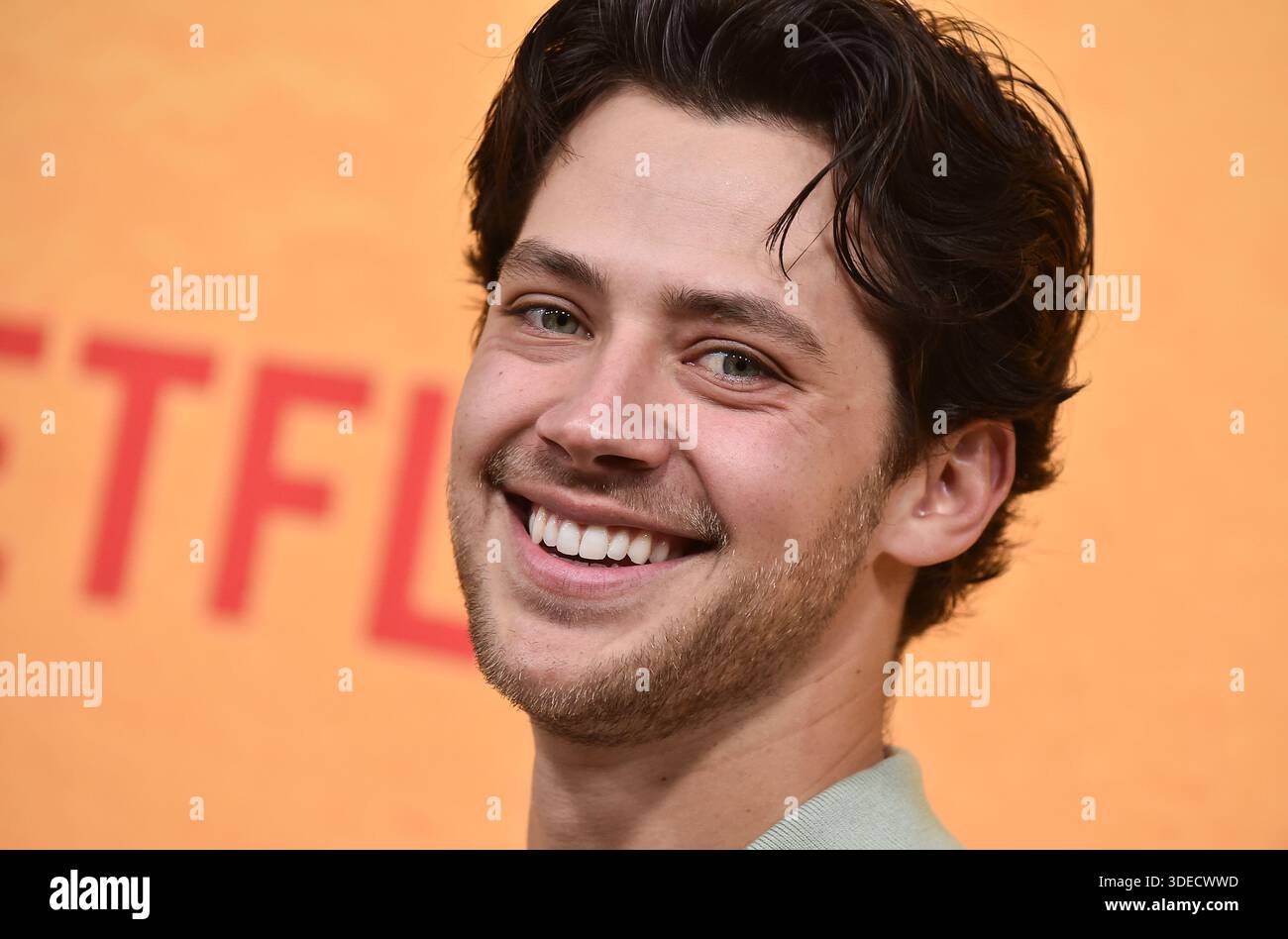 Hollywood, USA. 06th Jan, 2026. Matt Cornett arriving to Netflix''s ...