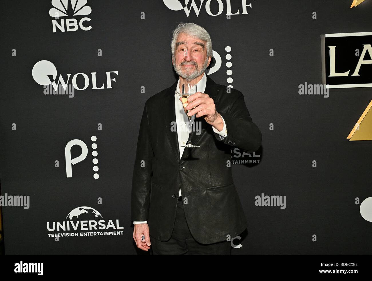 Sam Waterston attends the "Law & Order" 25th anniversary celebration at ...