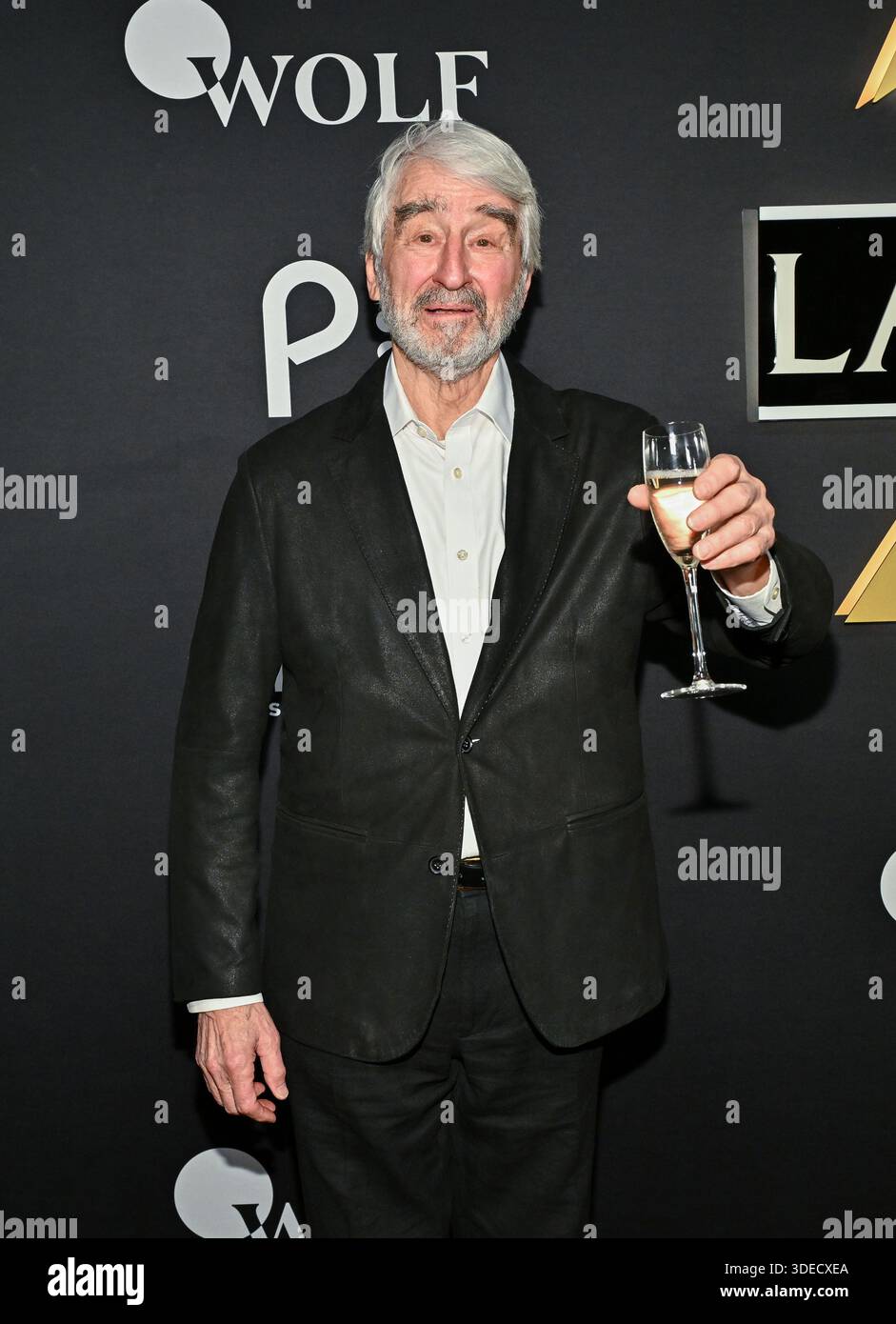 Sam Waterston attends the "Law & Order" 25th anniversary celebration at ...