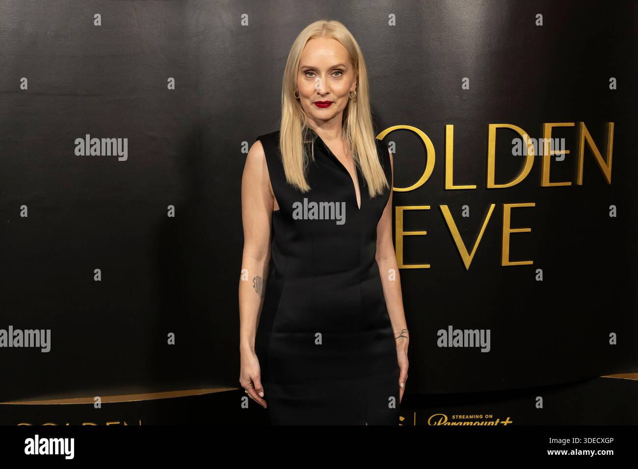 Mona Fastvold attends the arrivals of Golden Eve: The Golden Globes ...