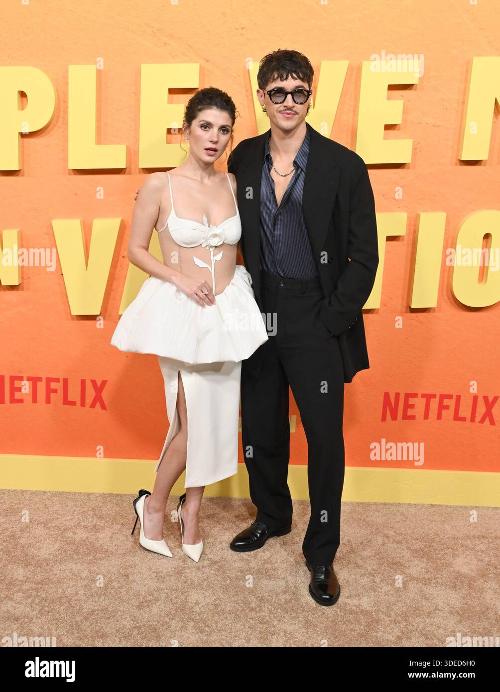 Ca. 06th Jan, 2026. Emily Bader, Tom Blyth at arrivals for PEOPLE WE ...