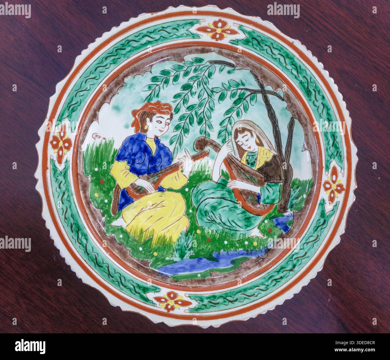 Traditional Uzbek pottery, Kokand, Fergana region, Uzbekistan Stock ...