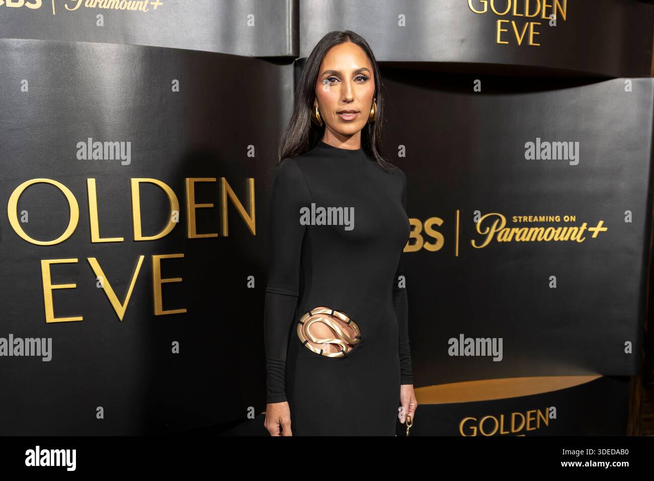 Jasmin Larian attends the arrivals of Golden Eve: The Golden Globes ...