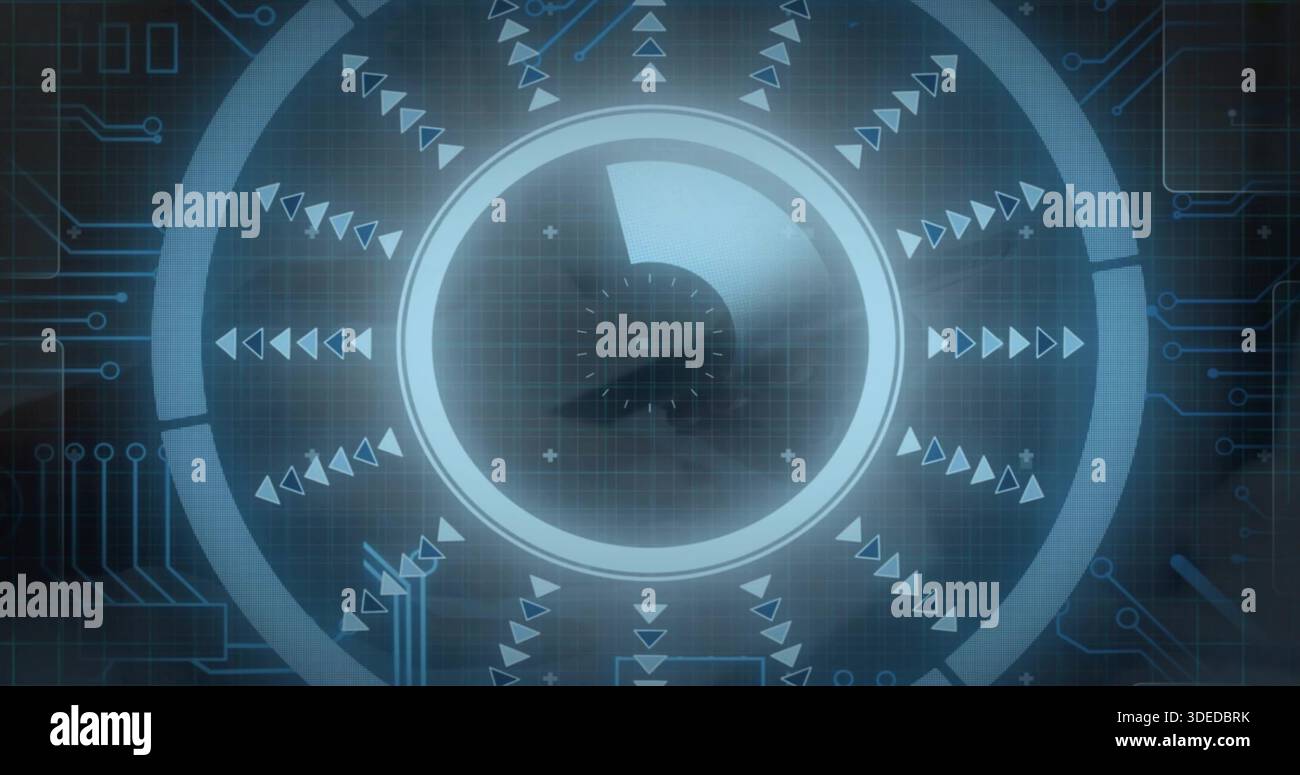 Projecting concentric hud rings hi-res stock photography and images - Alamy