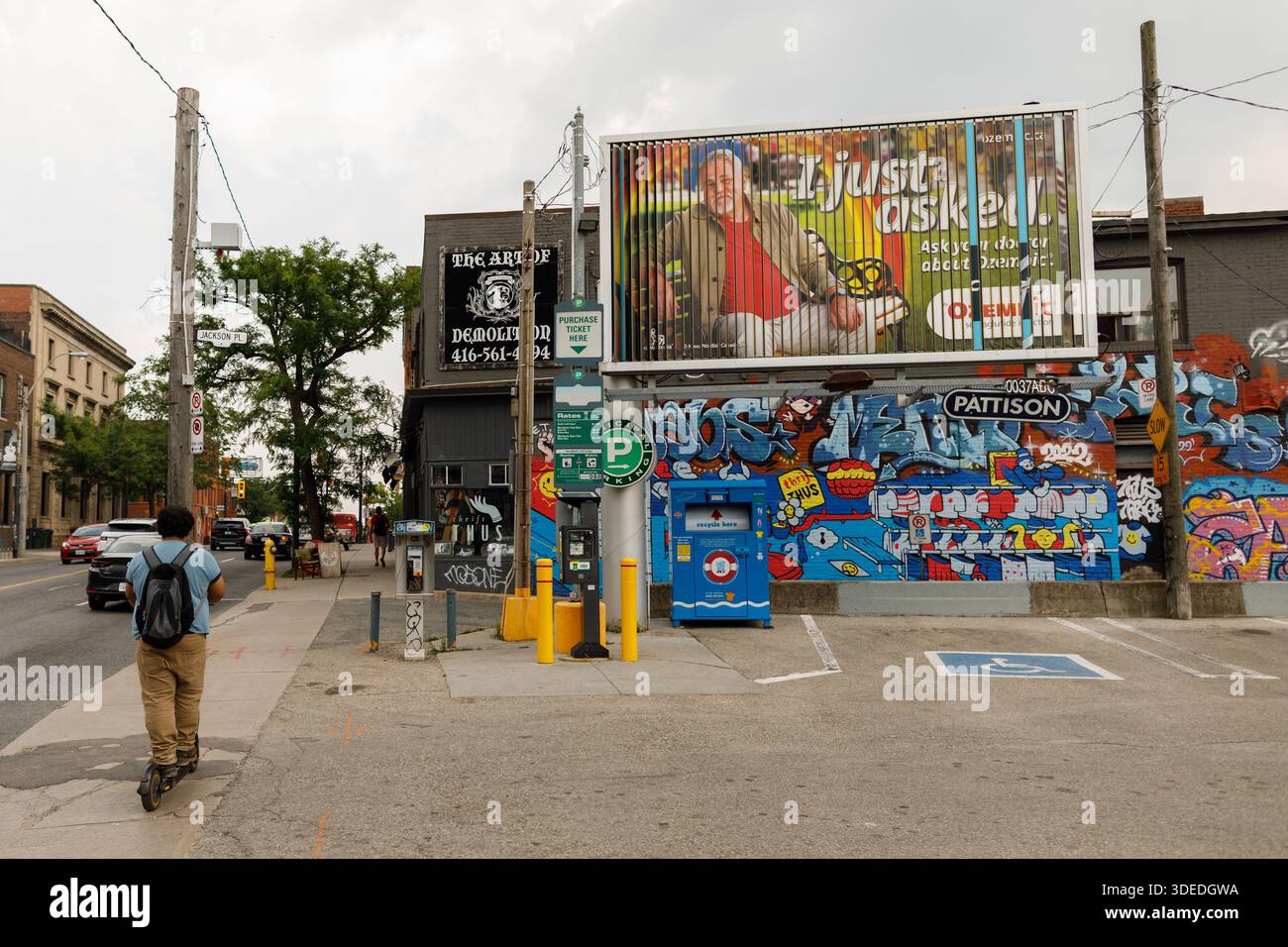 An advertisement for Ozempic is seen on an advertisement board in ...