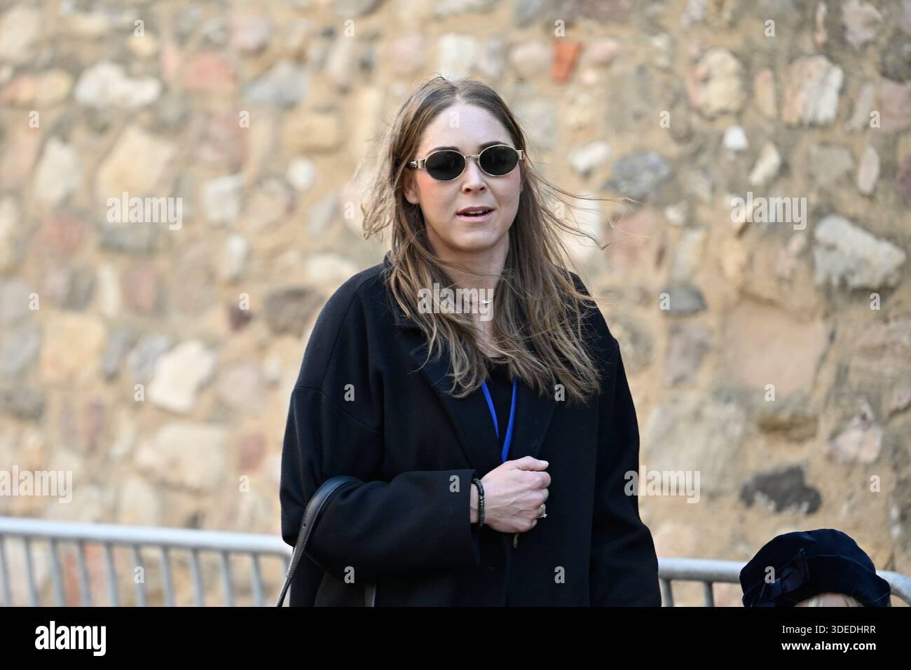 Thea Charlier, grand-daughter of late actor Brigitte Bardot, arrives at ...