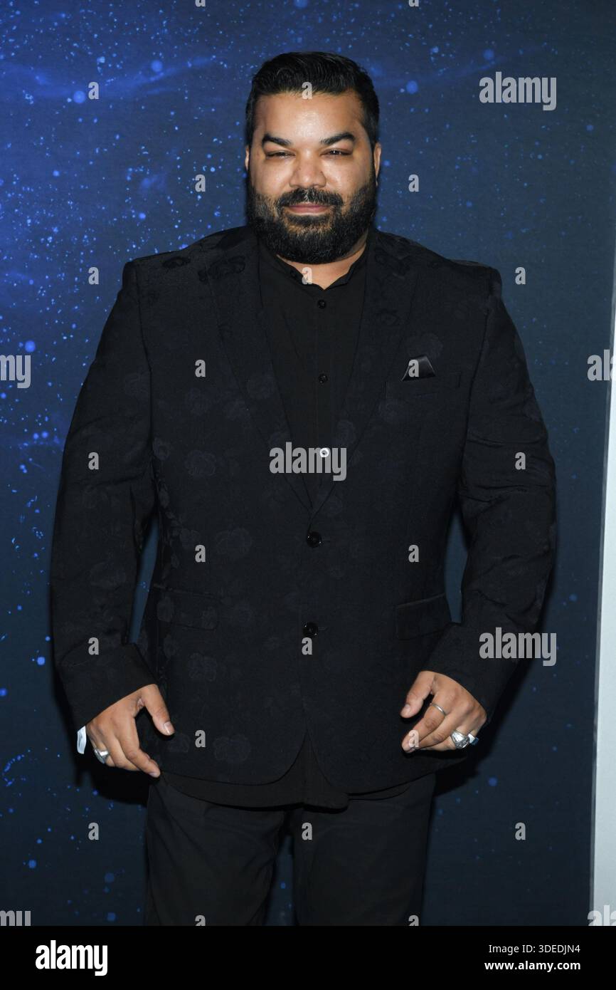 Adrian Dev attends the "Star Trek: Starfleet Academy" World Premiere at the American Museum of ...