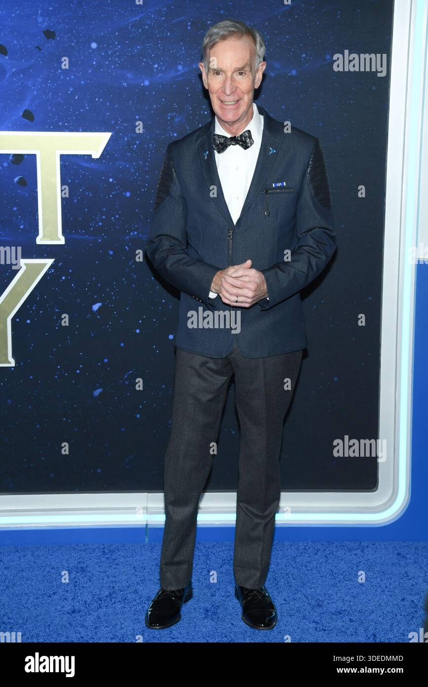 Bill Nye attends the "Star Trek: Starfleet Academy" World Premiere at ...