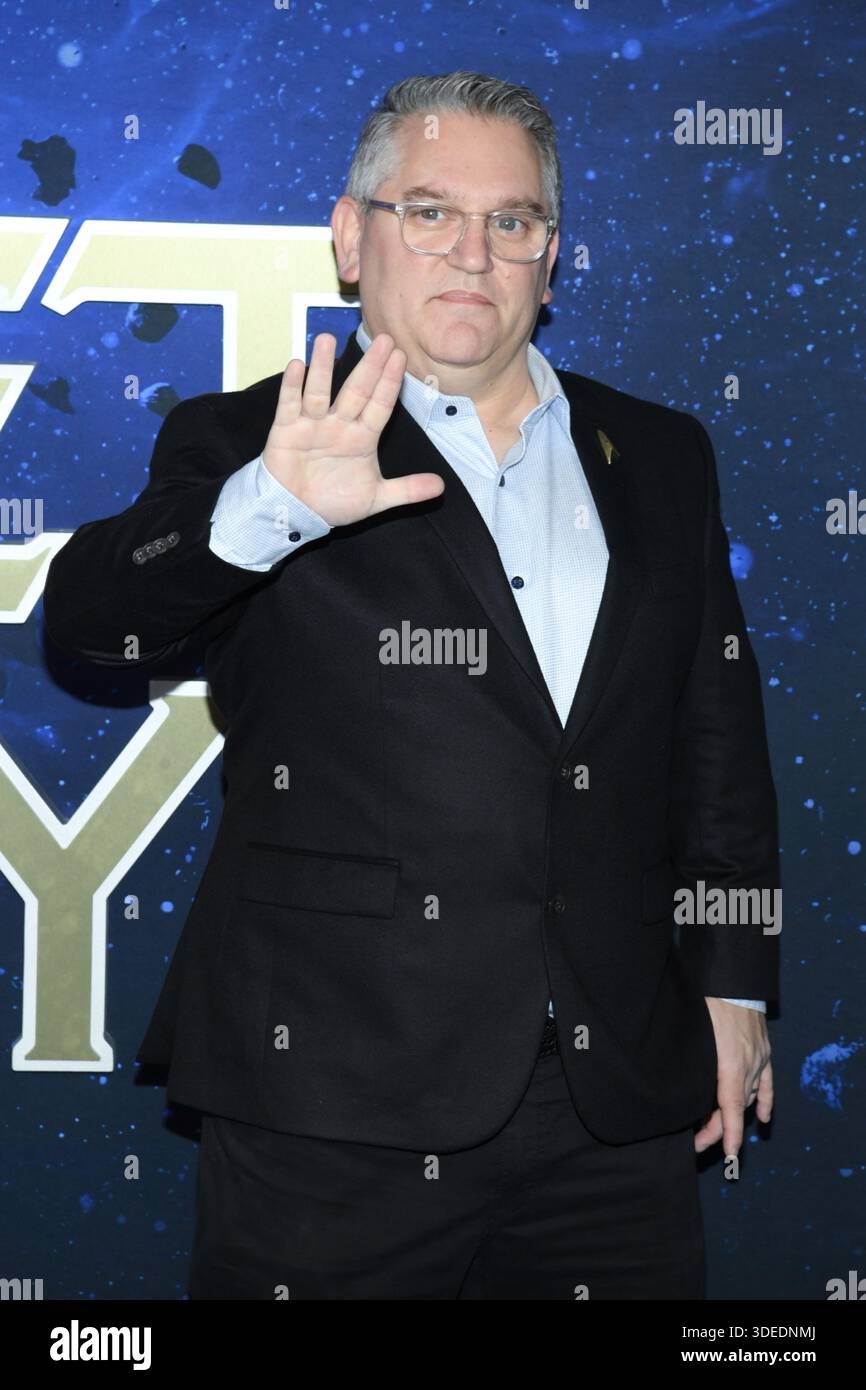 Trevor Roth attends the "Star Trek: Starfleet Academy" World Premiere ...
