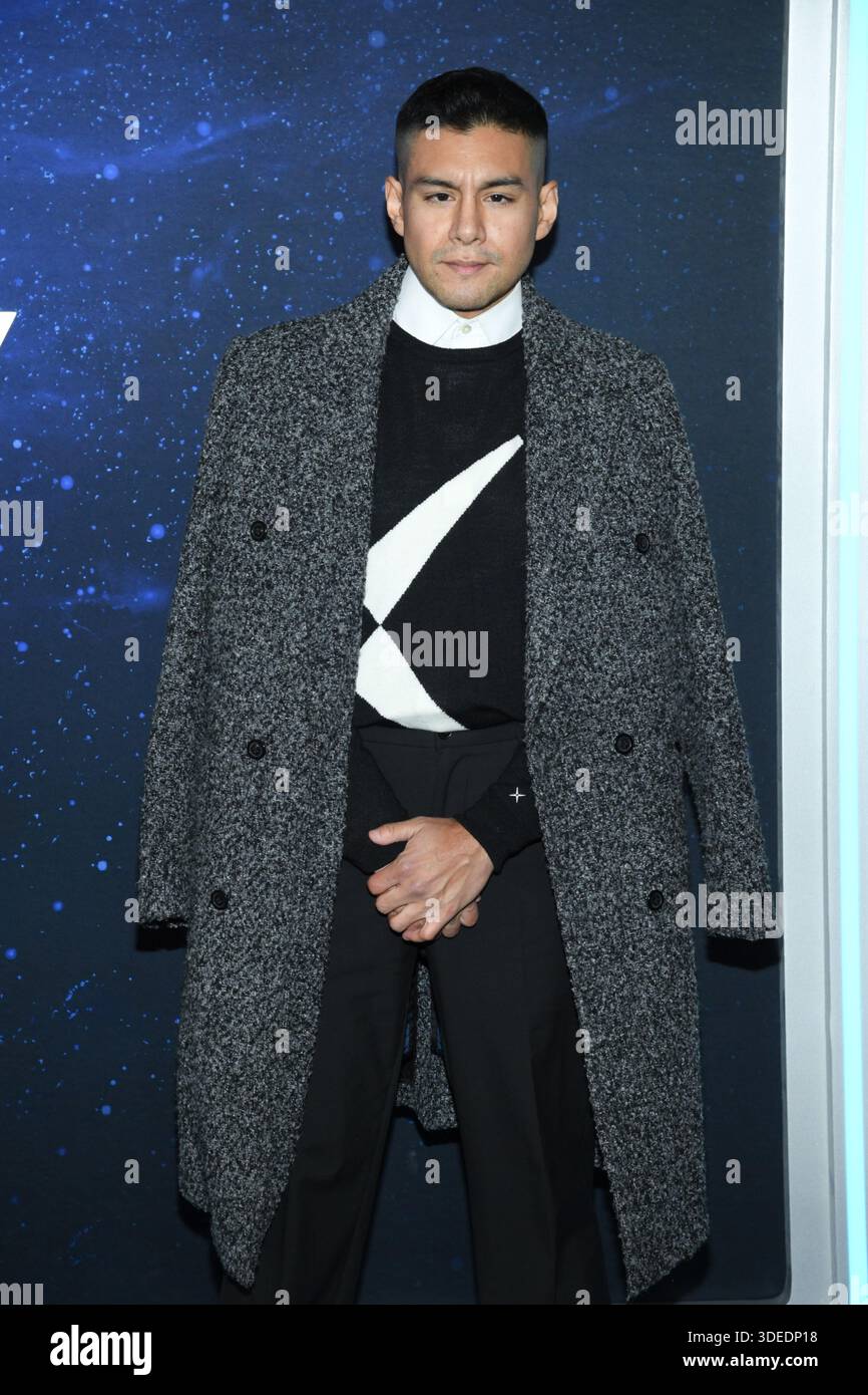 Diego Leon attends the "Star Trek: Starfleet Academy" World Premiere at ...