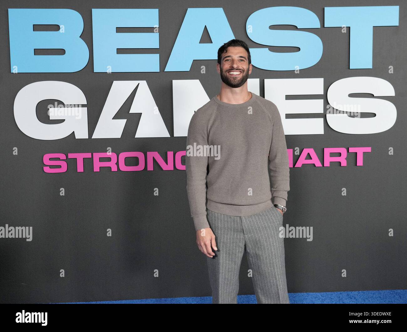 Dan Marcus at the BEAST GAMES Season 2 Premiere held at the Academy ...