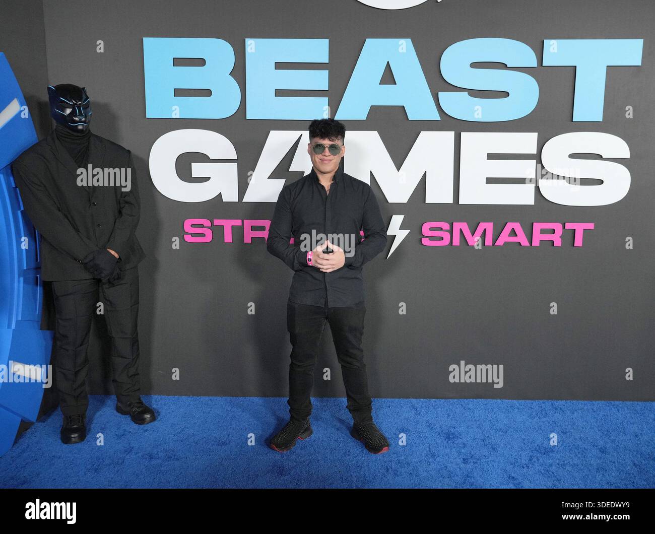 Spencer X at the BEAST GAMES Season 2 Premiere held at the Academy ...