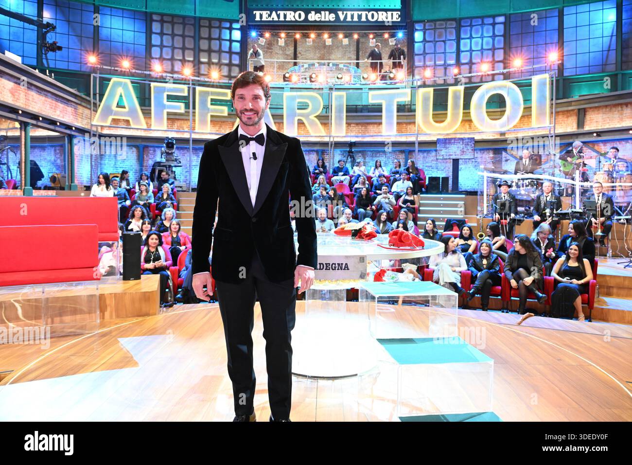 Rome. Rai Studio Teatro delle Vittorie. Broadcast of Affari Tuoi ...