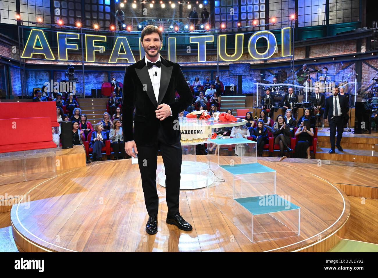 Rome. Rai Studio Teatro delle Vittorie. Broadcast of Affari Tuoi ...