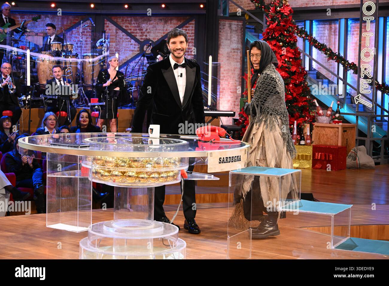 Rome. Rai Studio, Teatro delle Vittorie. Broadcast of Affari Tuoi ...