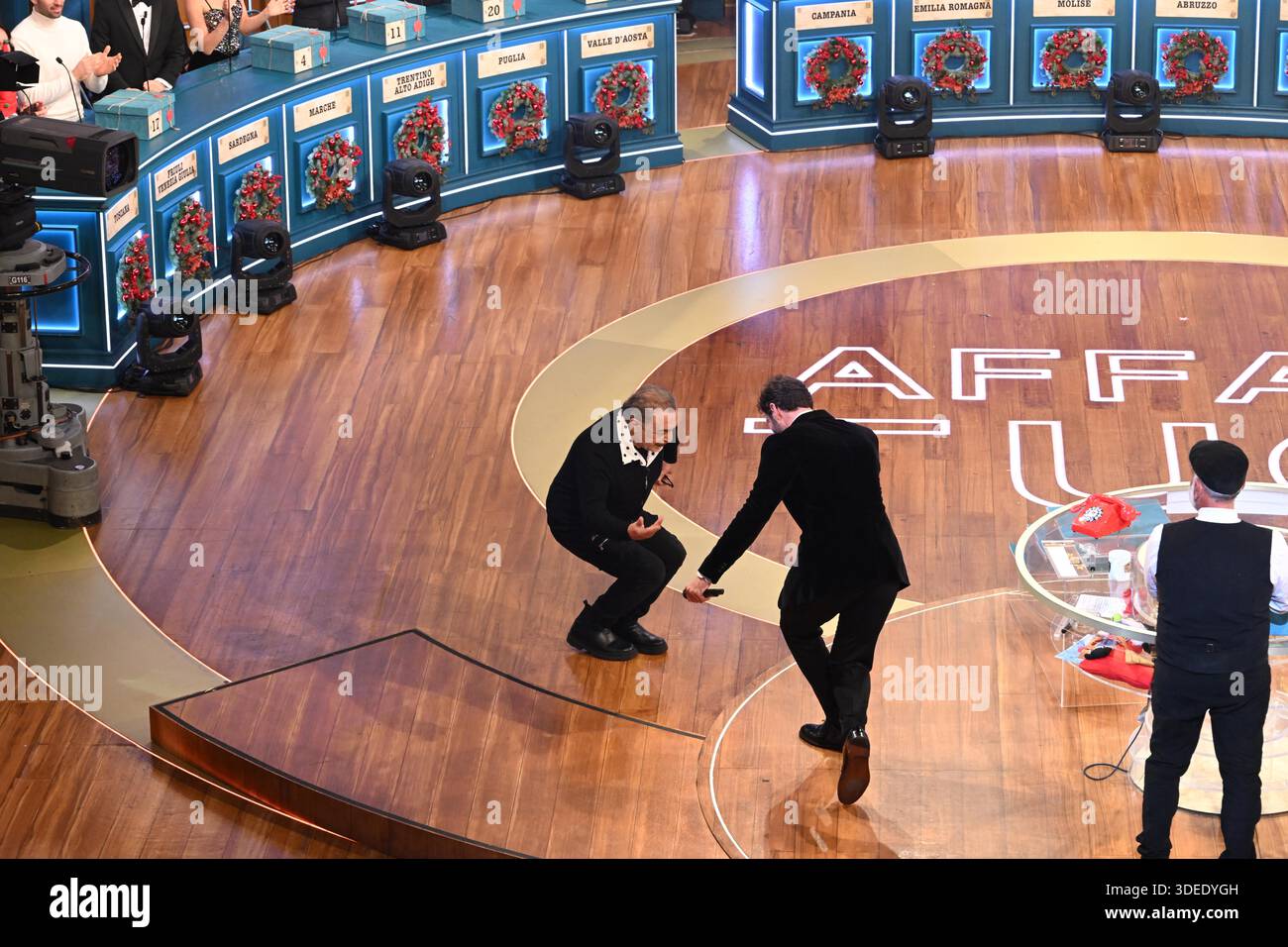 Rome. Rai Studio Teatro delle Vittorie. Broadcast of "Affari Tuoi ...