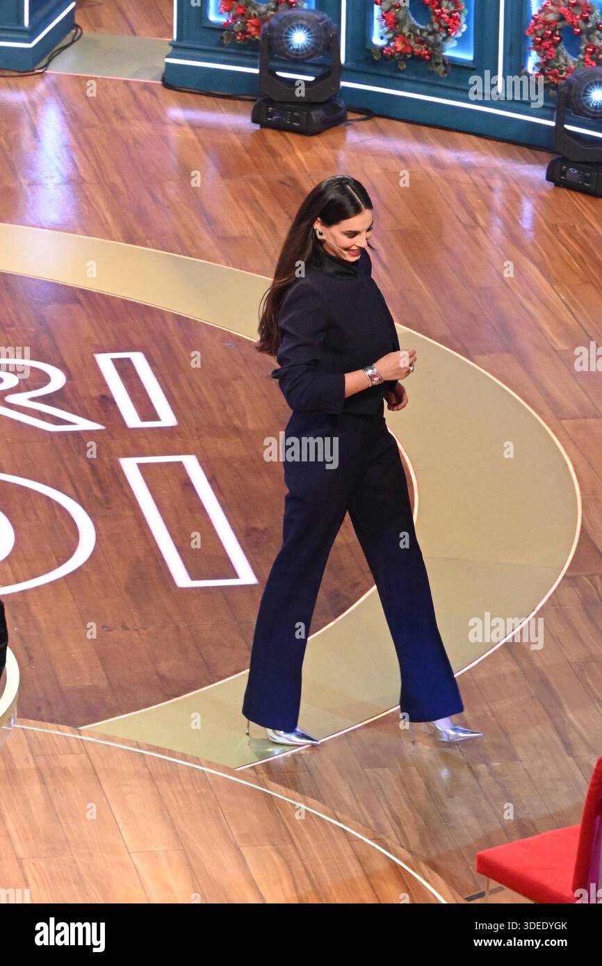 Rome. Rai Studio Teatro delle Vittorie. Broadcast of Affari Tuoi ...